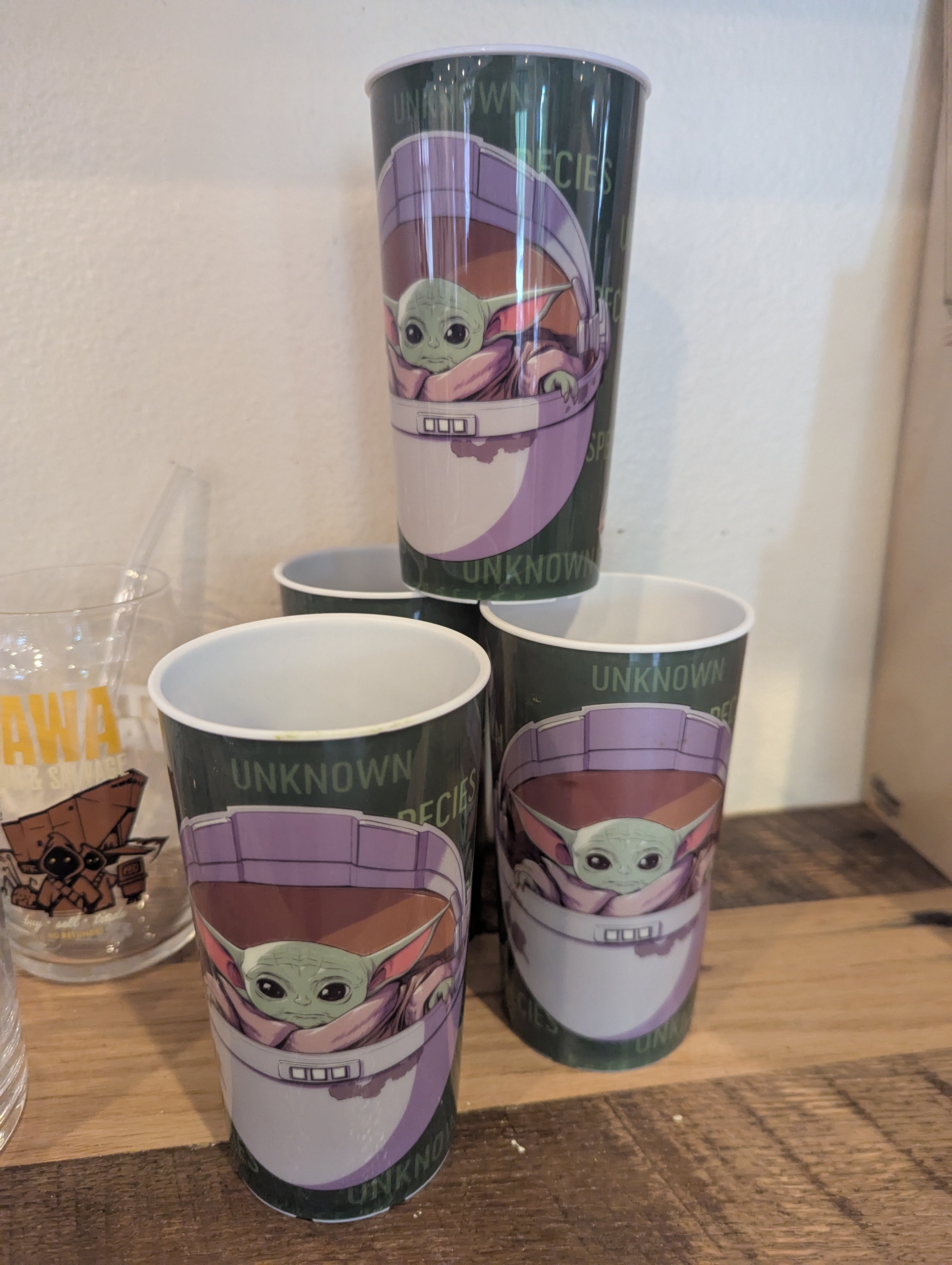 Merchandise - Plastic Grogu Kids Cup | Yola's Cafe - Online Ordering ...