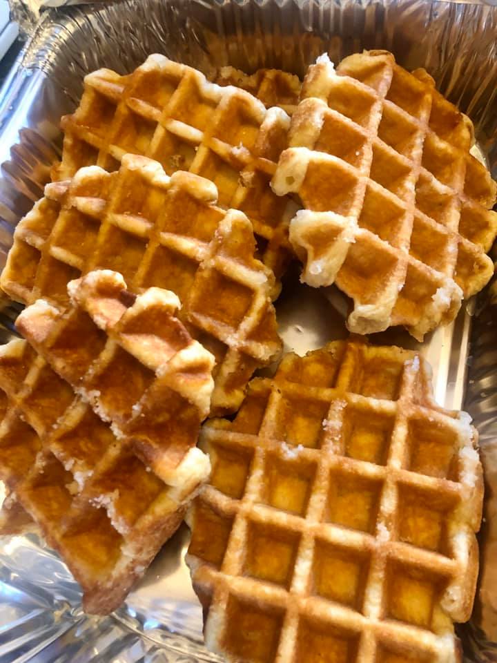Pre-Baked Belgian Liège Waffles | Yola's Cafe - Online Ordering for Pickup